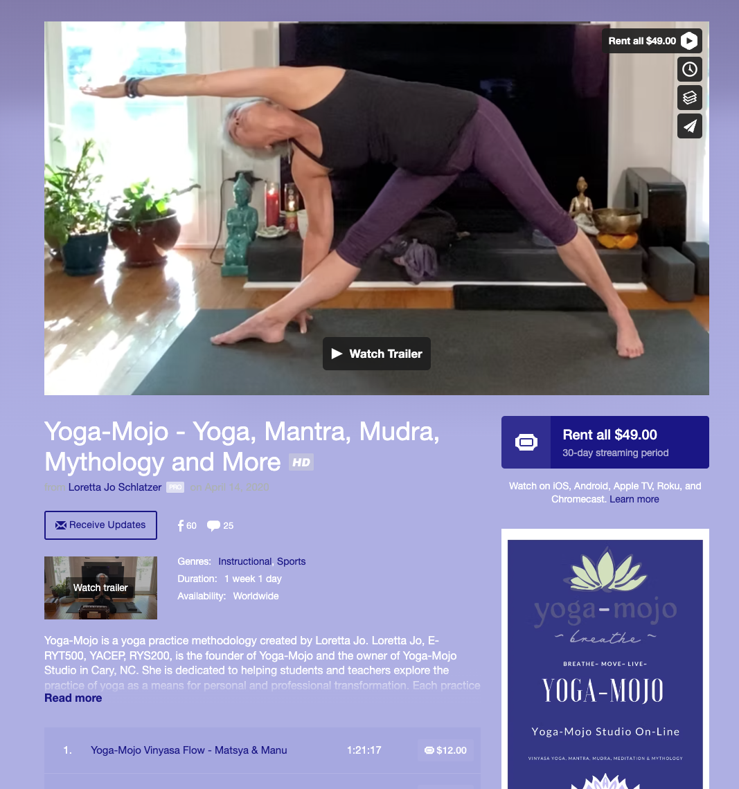 YM Videos - Yoga Mojo